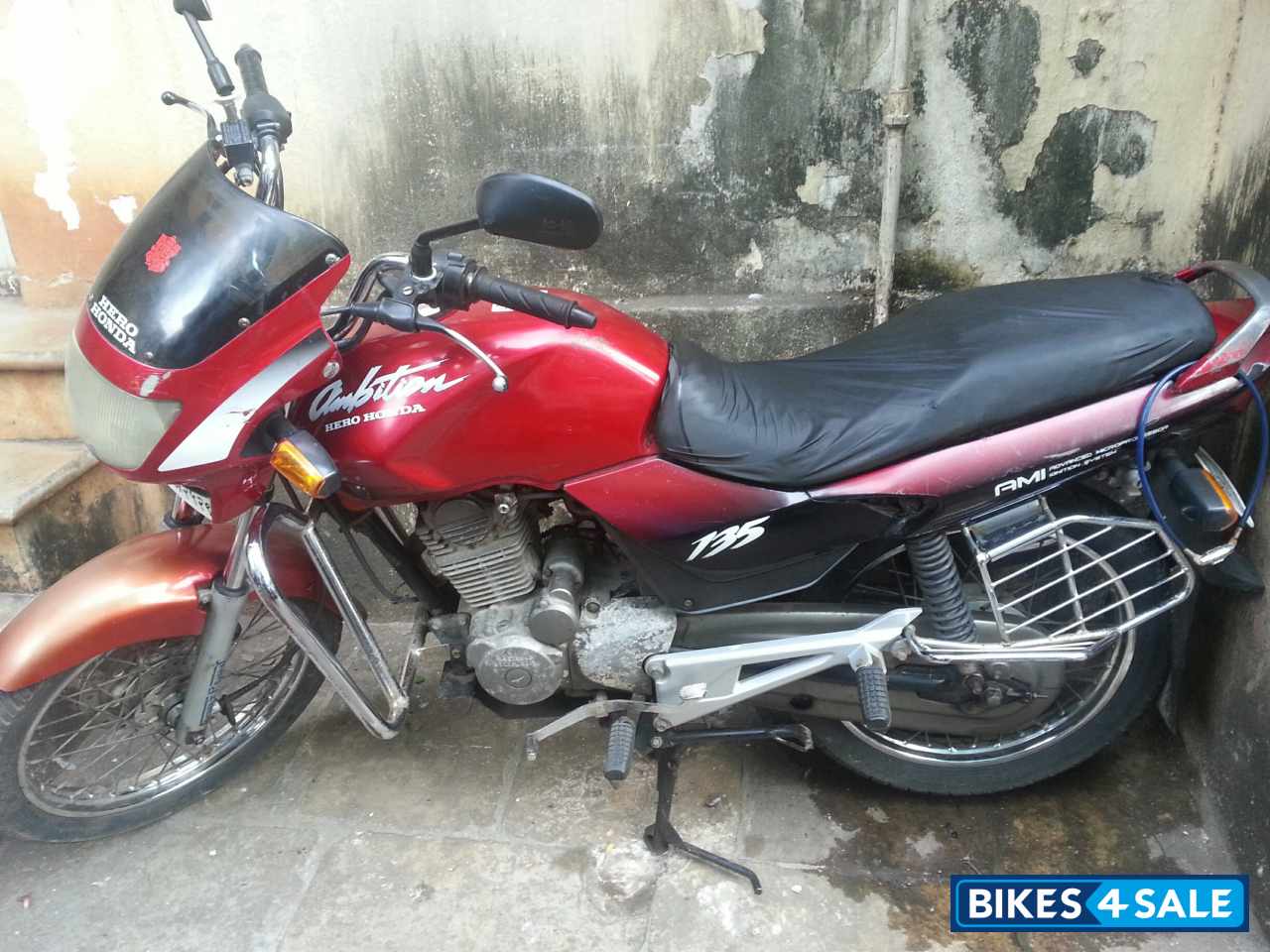 Used 2004 model Hero Ambition for sale in Mumbai. ID 116434. Red colour ...
