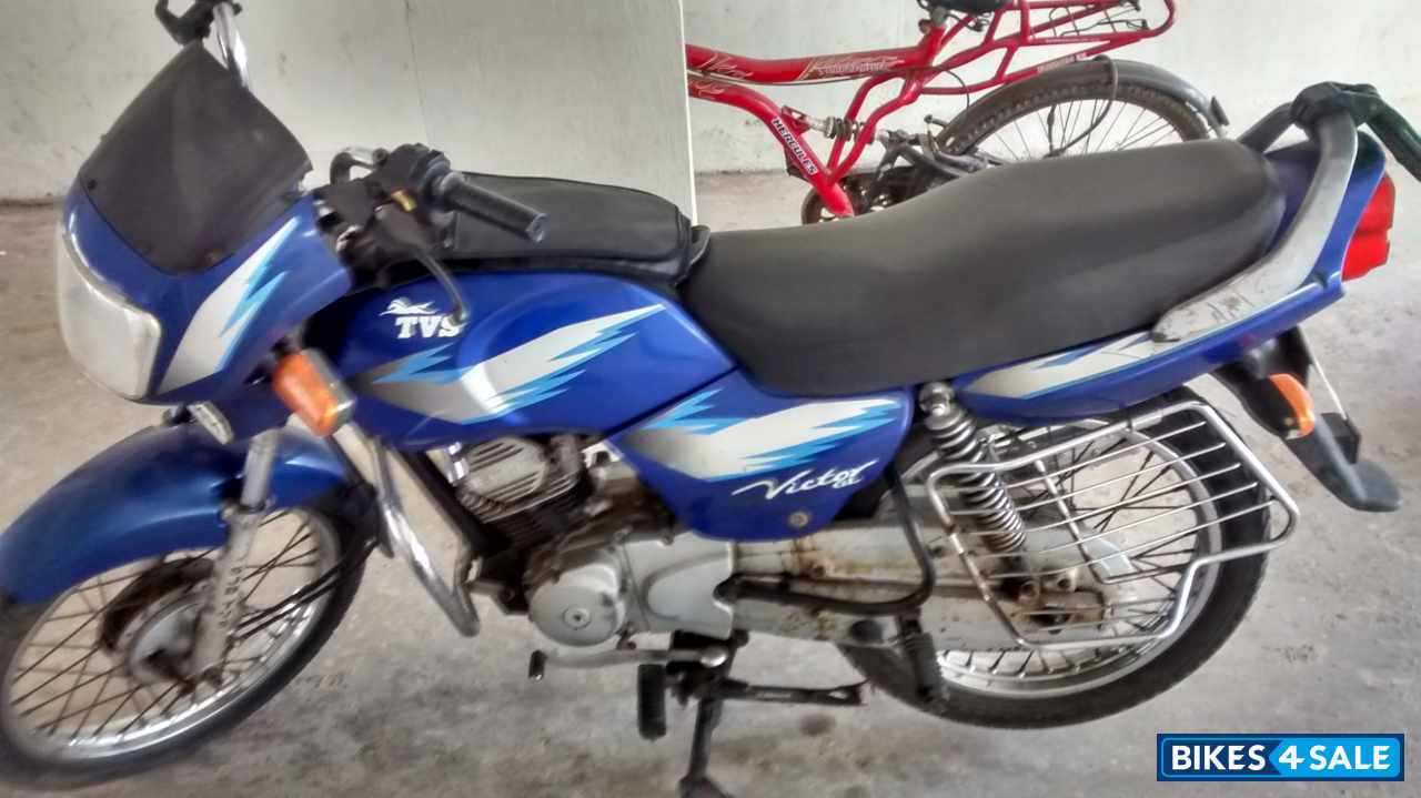 Used 2002 model TVS Victor GLX for sale in Chennai. ID 122355. Blue ...
