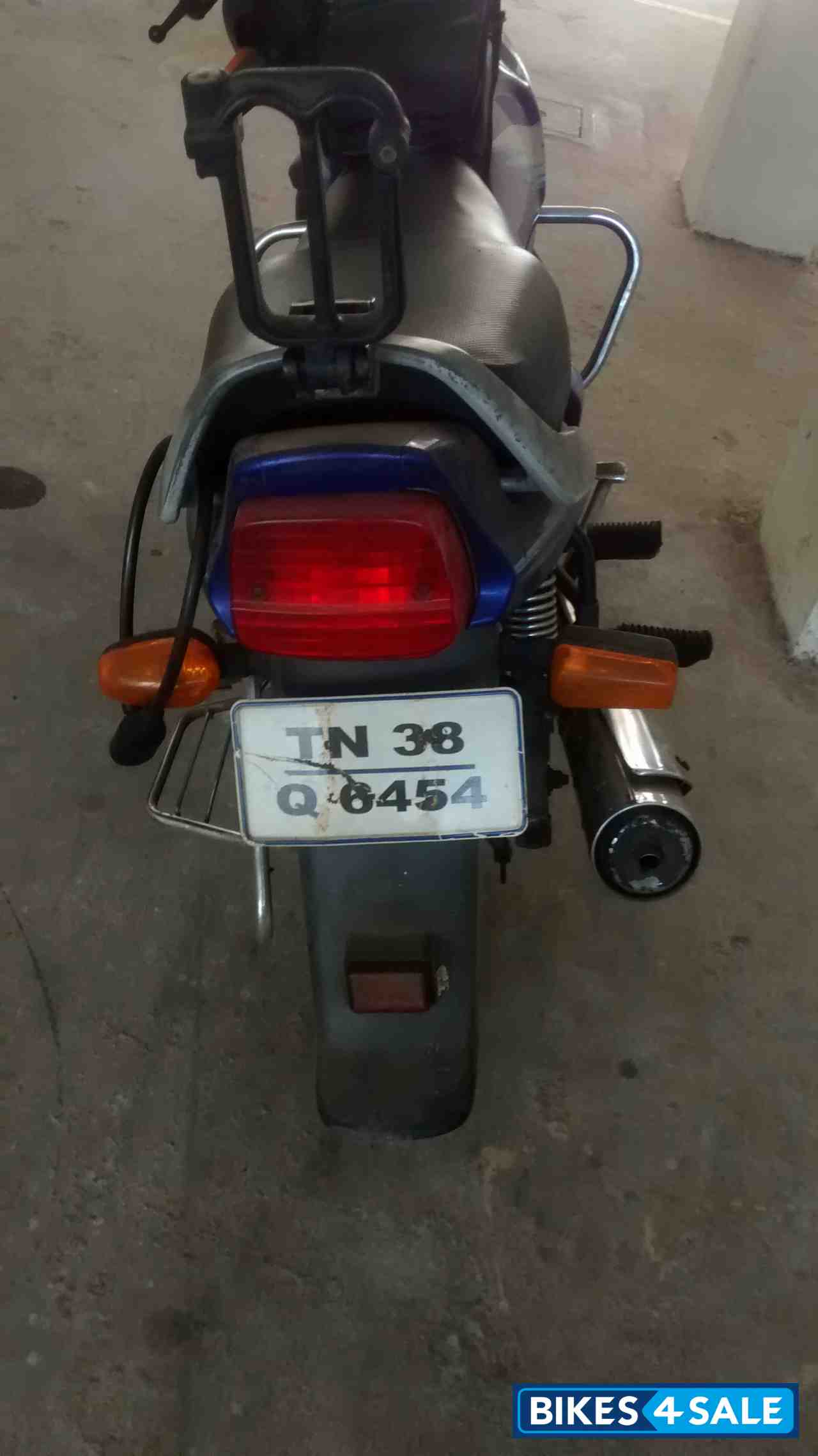 Used 2002 model TVS Victor GLX for sale in Chennai. ID 122355. Blue ...