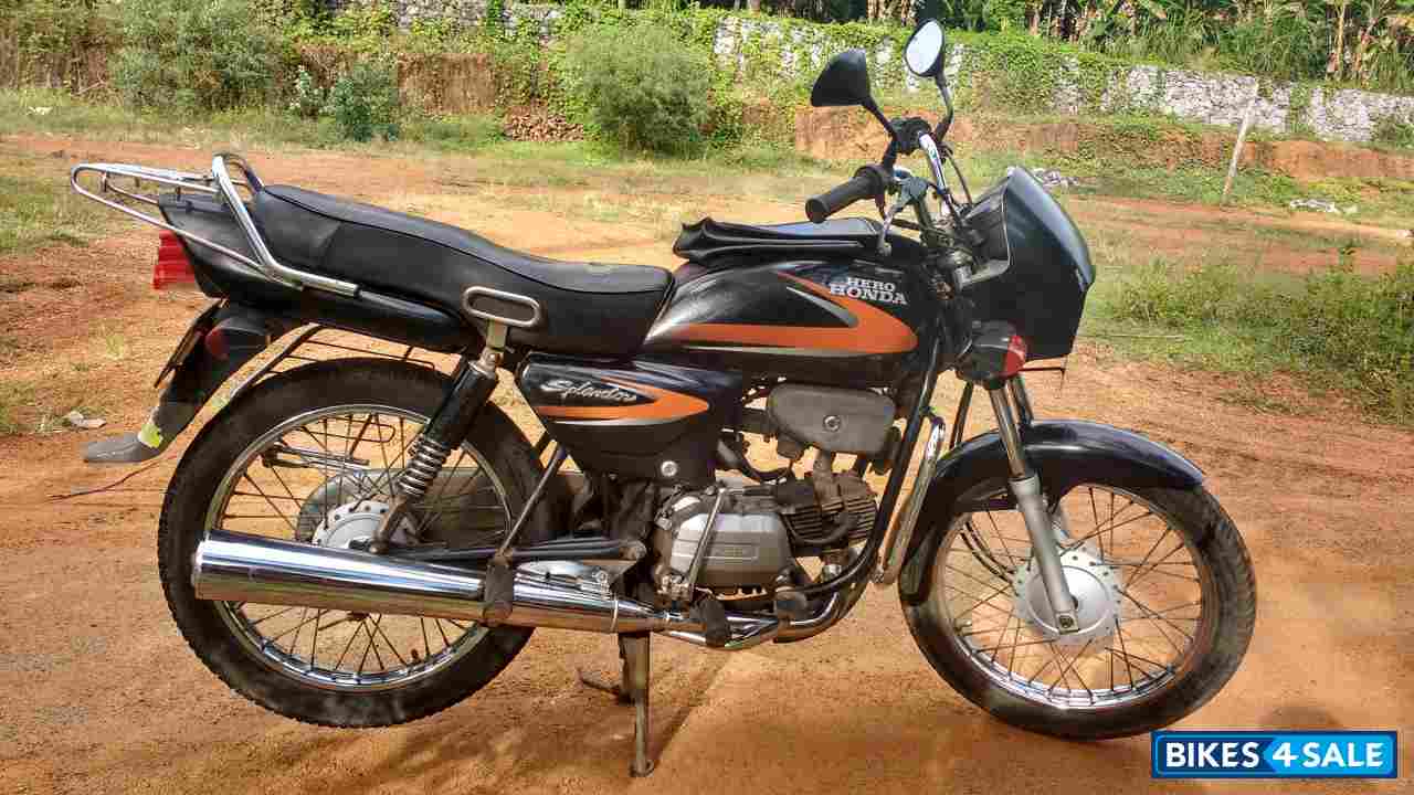 Used 2001 model Hero Splendor for sale in Thrissur. ID 124489. Black ...