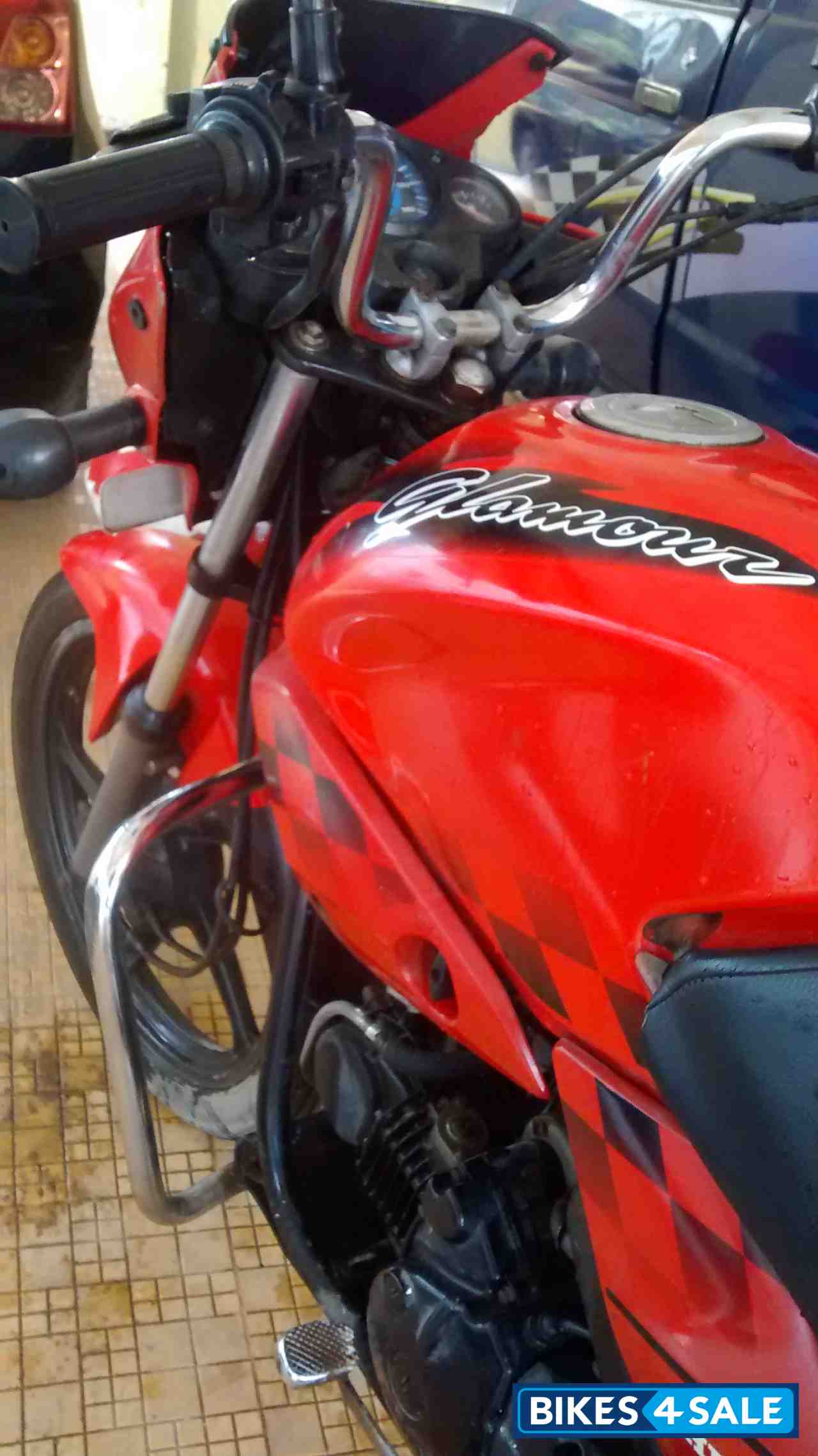 Used 2008 model Hero Glamour for sale in Chennai. ID 126342. Red colour - Bikes4Sale