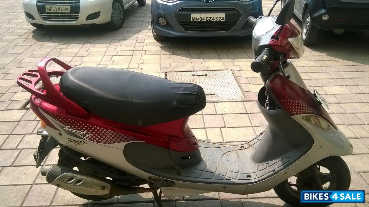 Used 2008 model TVS Scooty Pep Plus for sale in Thane. ID 137017. Red ...