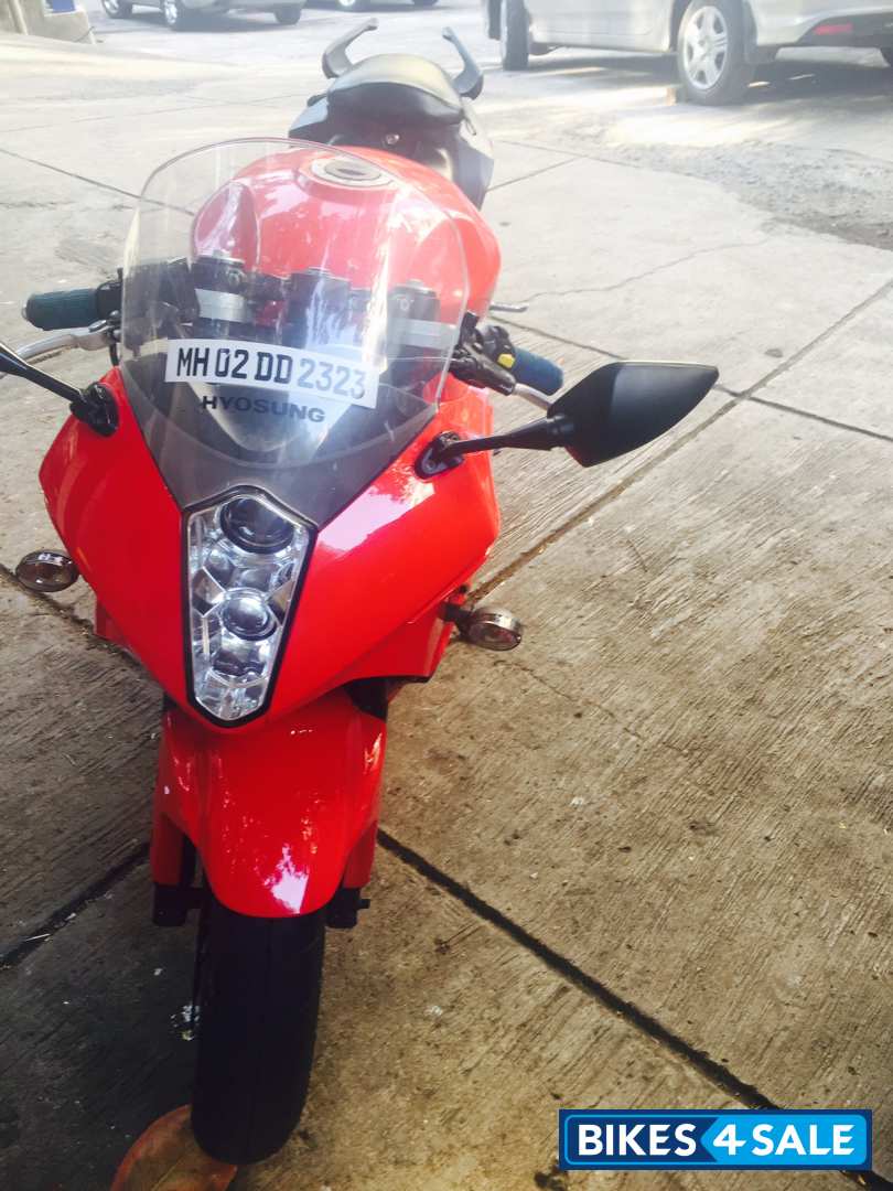 Used 2013 model Hyosung GT650R for sale in Mumbai. ID 137545. Red ...