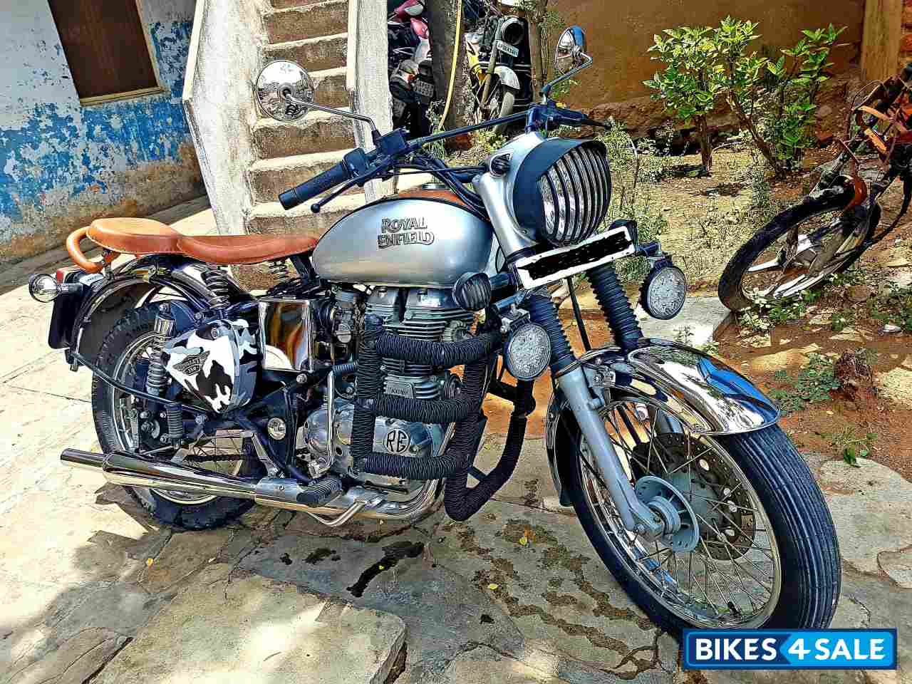 Modified Bullet Classic 350 Silver