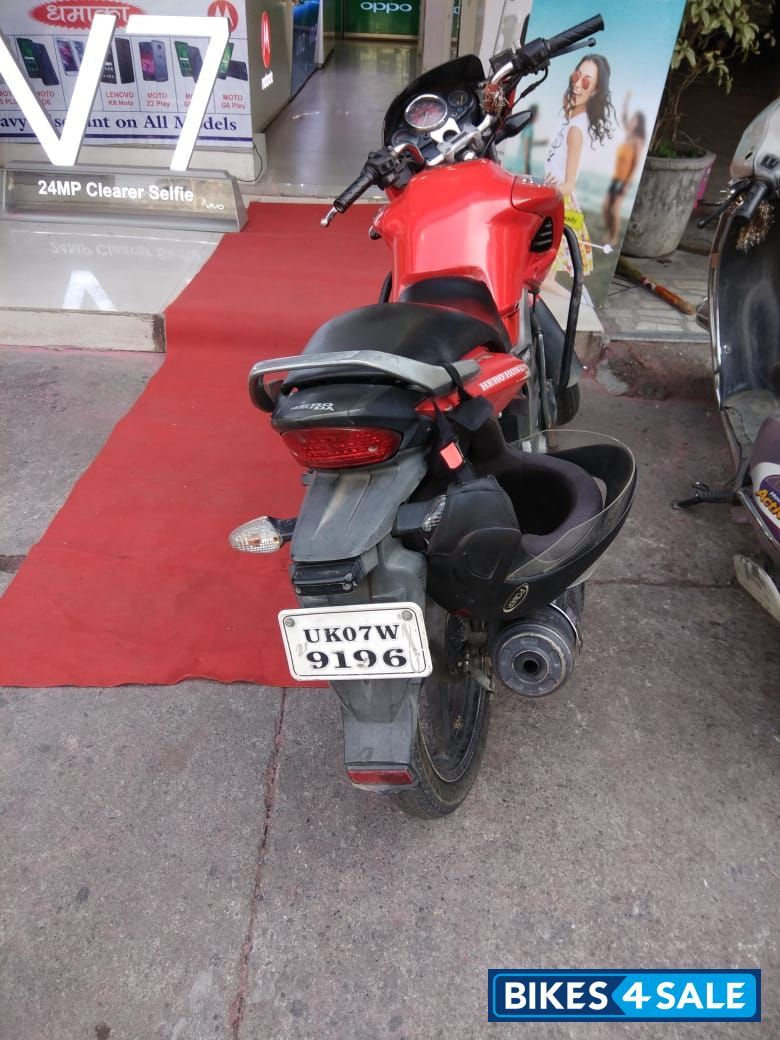 Used 2008 model Hero Hunk for sale in Dehradun. ID 196215. Red colour - Bikes4Sale