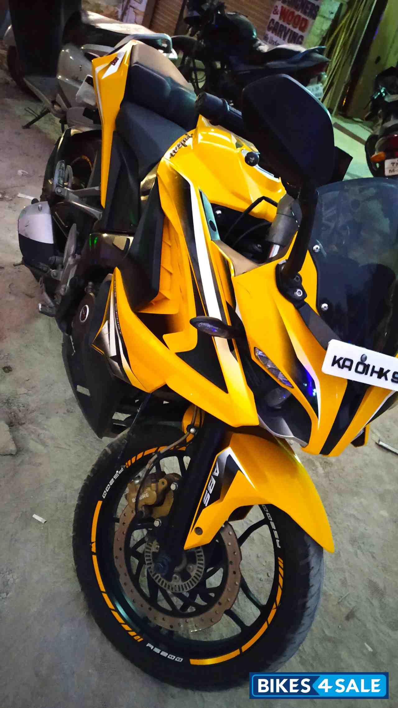 PULSAR RS 200 Custom Decals Wrap Stickers FESTIVAL OF SPEED Edition Kit ...