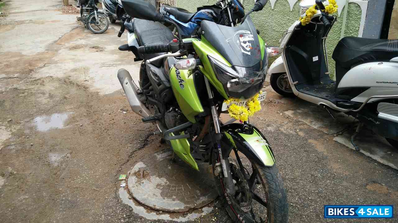 Tvs Apache Green Colour