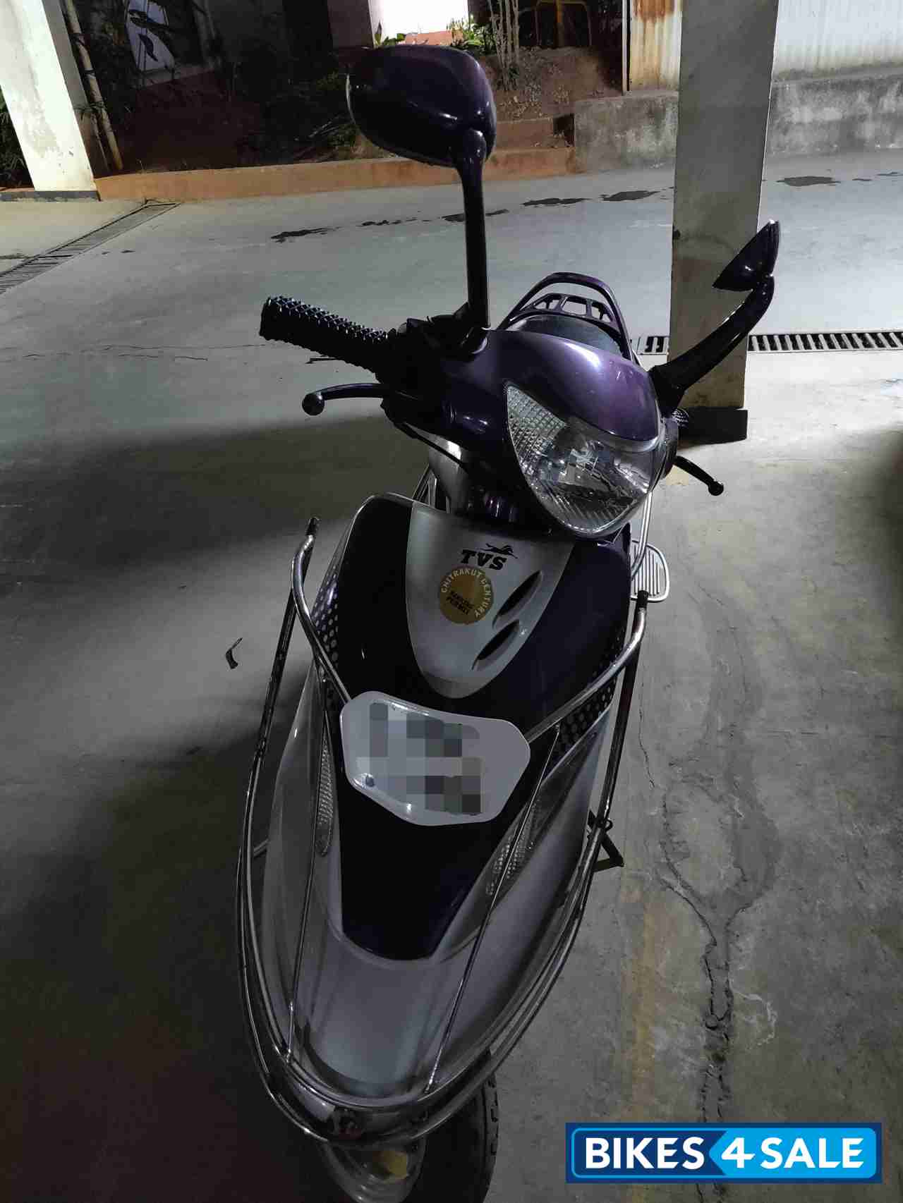 Used 2008 model TVS Scooty Pep for sale in Bangalore. ID 209687. Purple ...