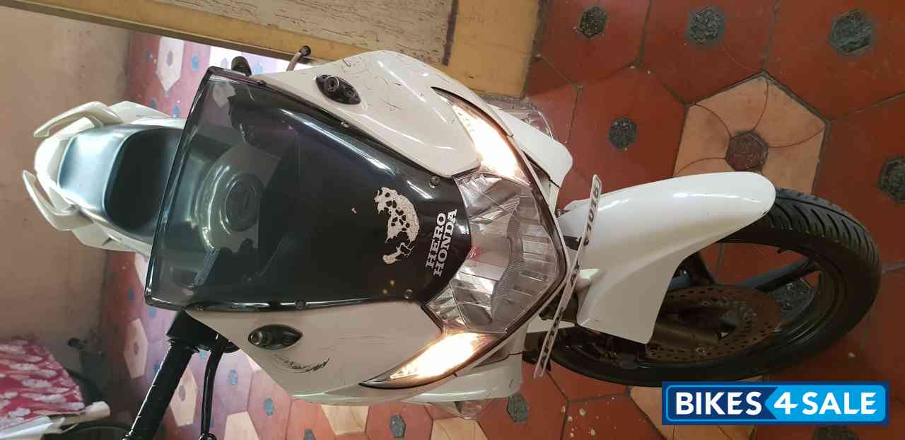 Used 2011 model Hero Karizma ZMR for sale in Hyderabad. ID 213047. White colour - Bikes4Sale