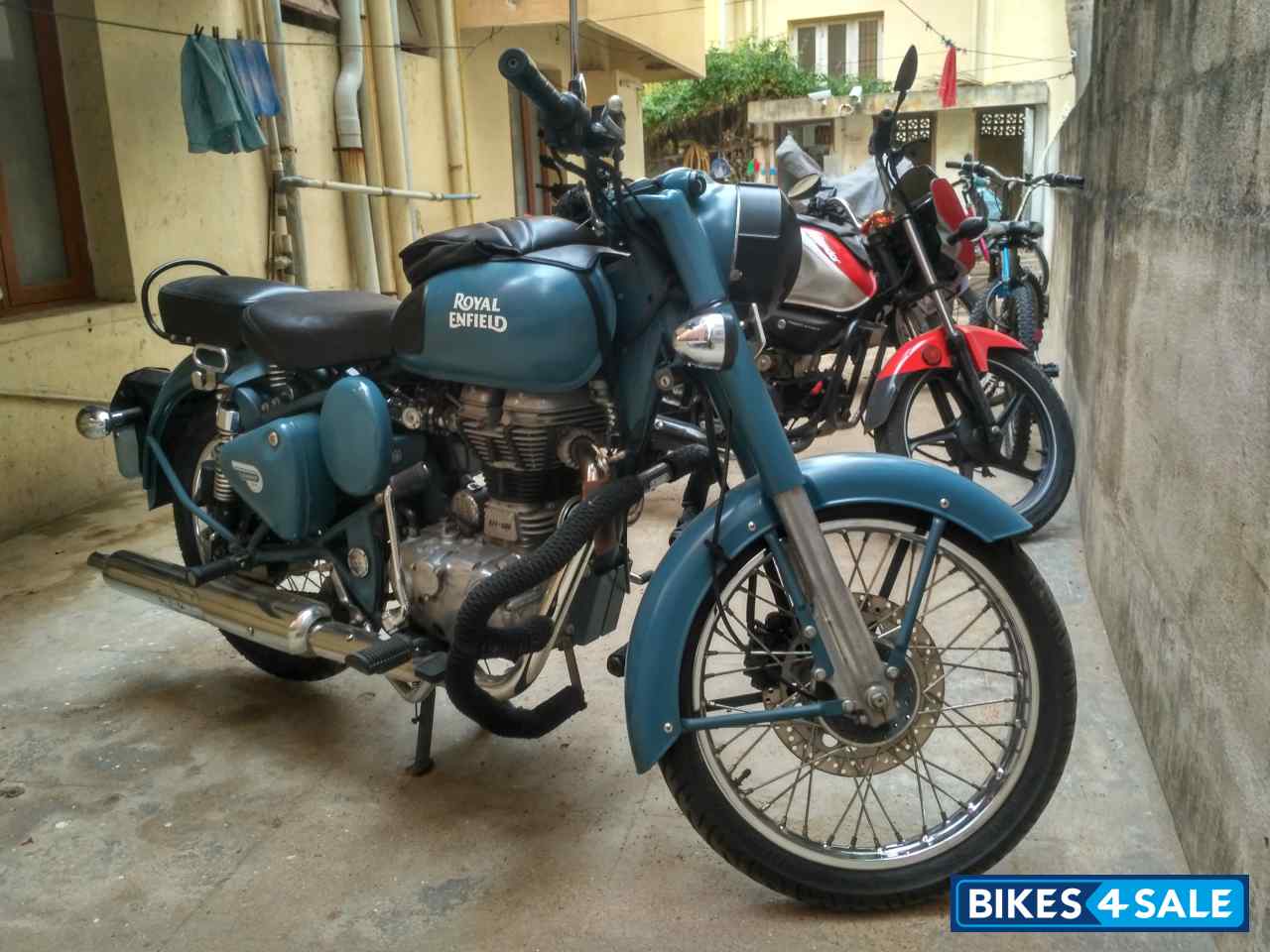 Used 2017 model Royal Enfield Classic Squadron Blue for sale in Salem ...