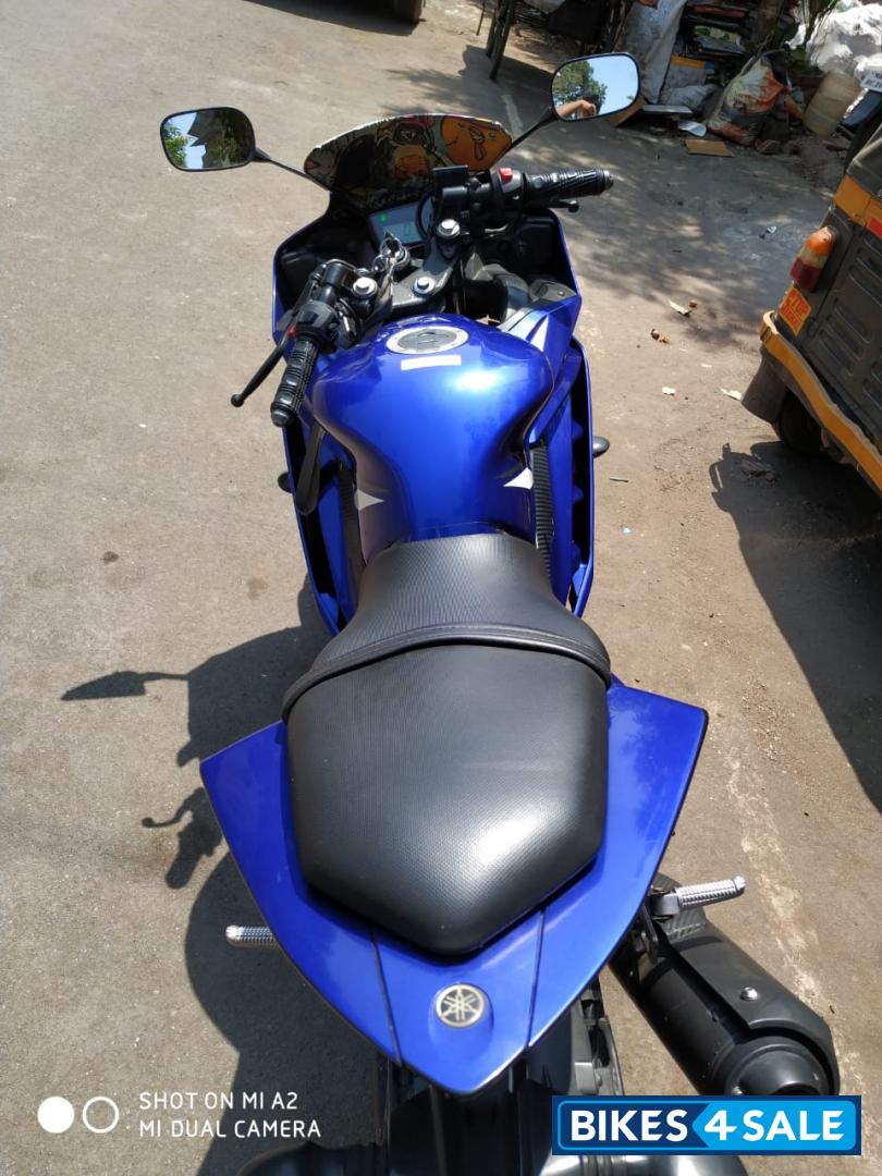Used 2012 model Yamaha YZF R15 V2 for sale in Palghar. ID 242850. Blue ...