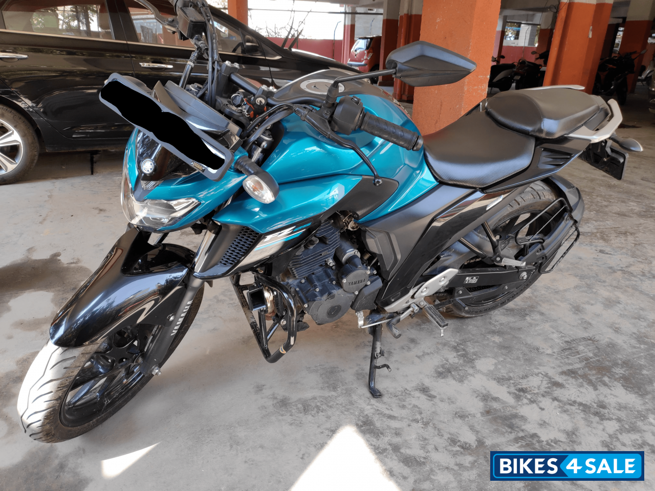 Used 2018 model Yamaha FZ25 for sale in Bangalore. ID 251122. Cyan Blue ...