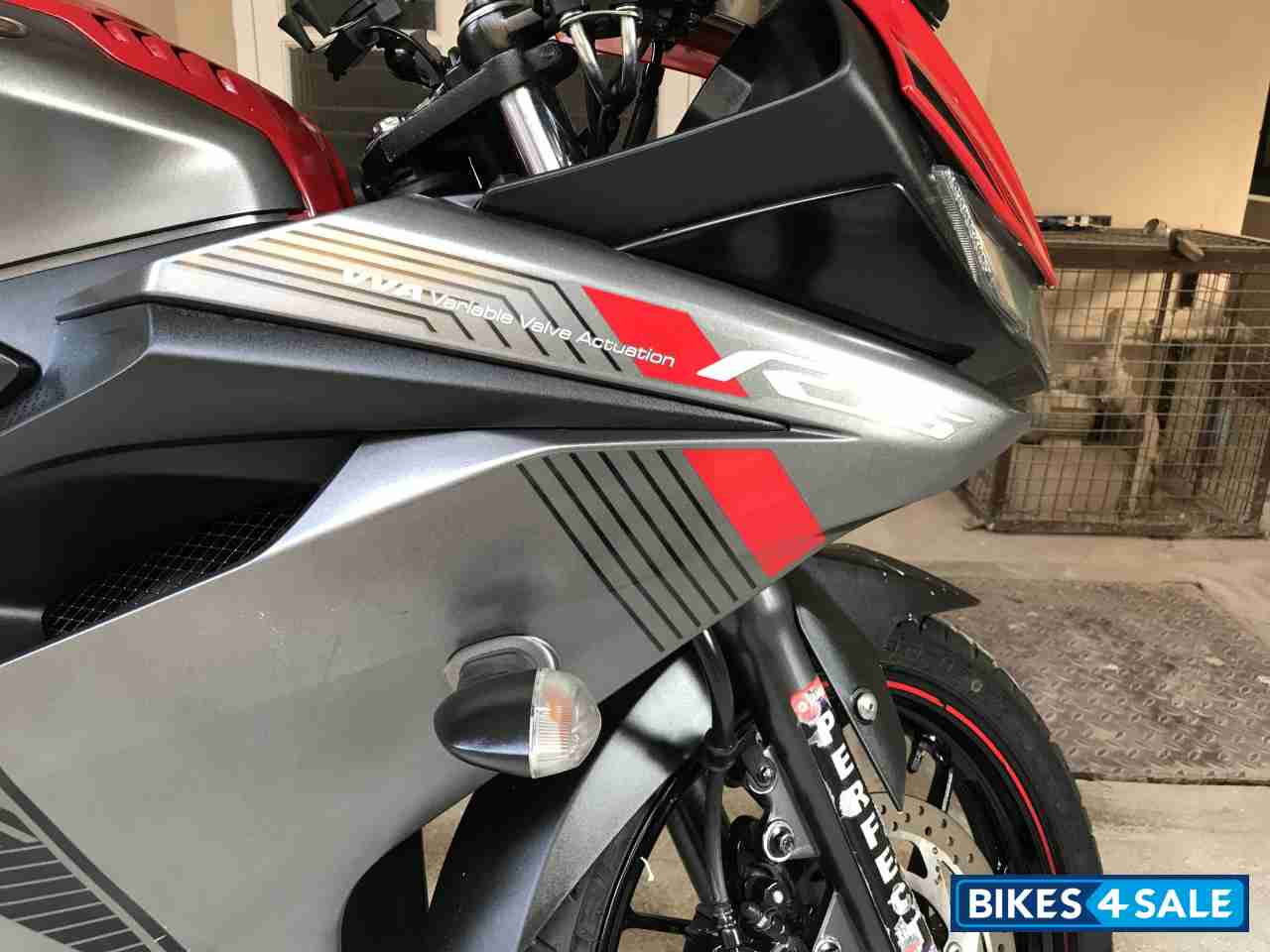 Used 2019 model Yamaha YZF R15 V3 for sale in Bangalore. ID 258732. Red ...