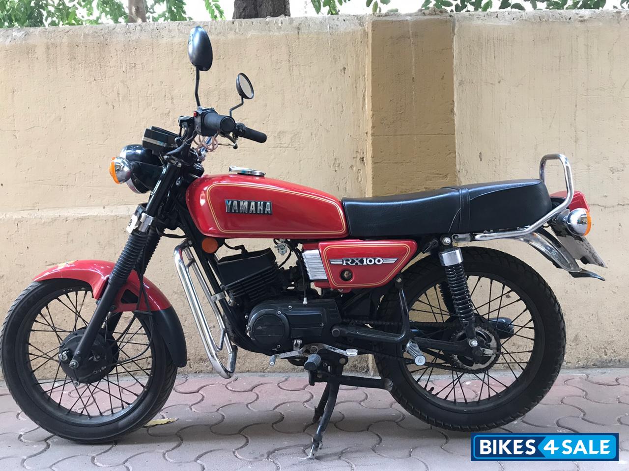 Used 1987 model Yamaha RX 100 for sale in Mumbai. ID 263107. Red colour ...