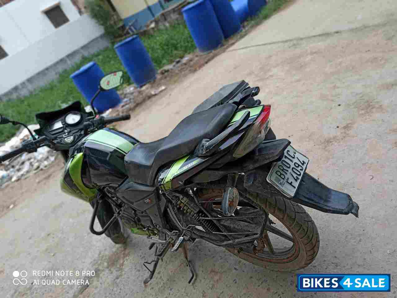 Used 2014 model TVS Apache RTR 160 for sale in Patna. ID 269468. Green ...