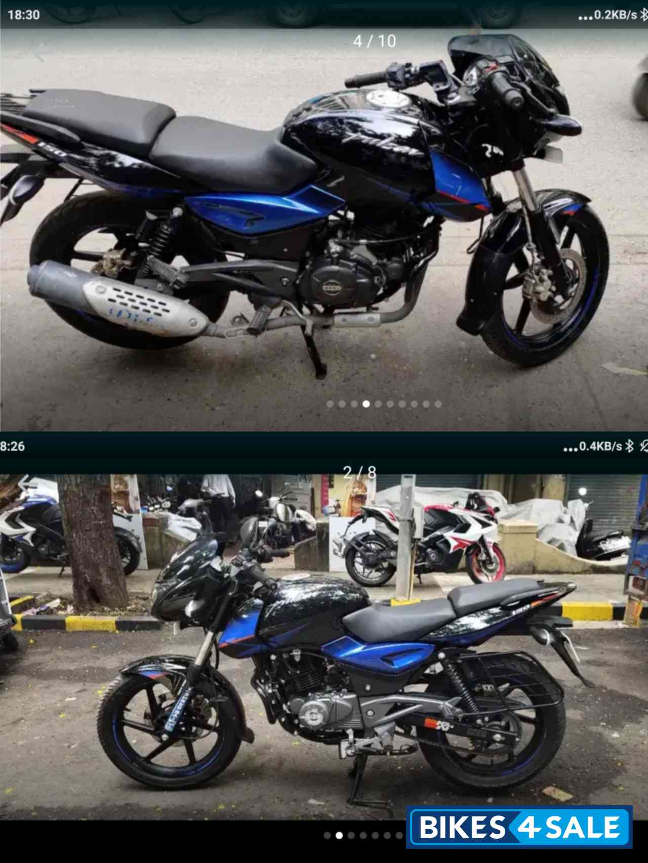 Used 2018 model Bajaj Pulsar 150 Twin Disc for sale in Mumbai. ID ...