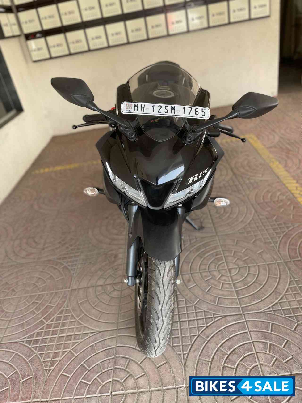 Black Yamaha YZF R15 V3 BS6 Picture 4. Bike ID 446790. Bike located in ...