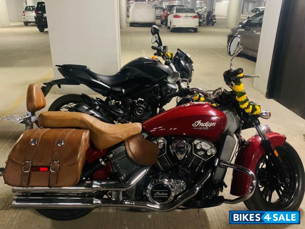 Used 2015 model Indian Scout for sale in Mumbai. ID 453796. Red colour ...