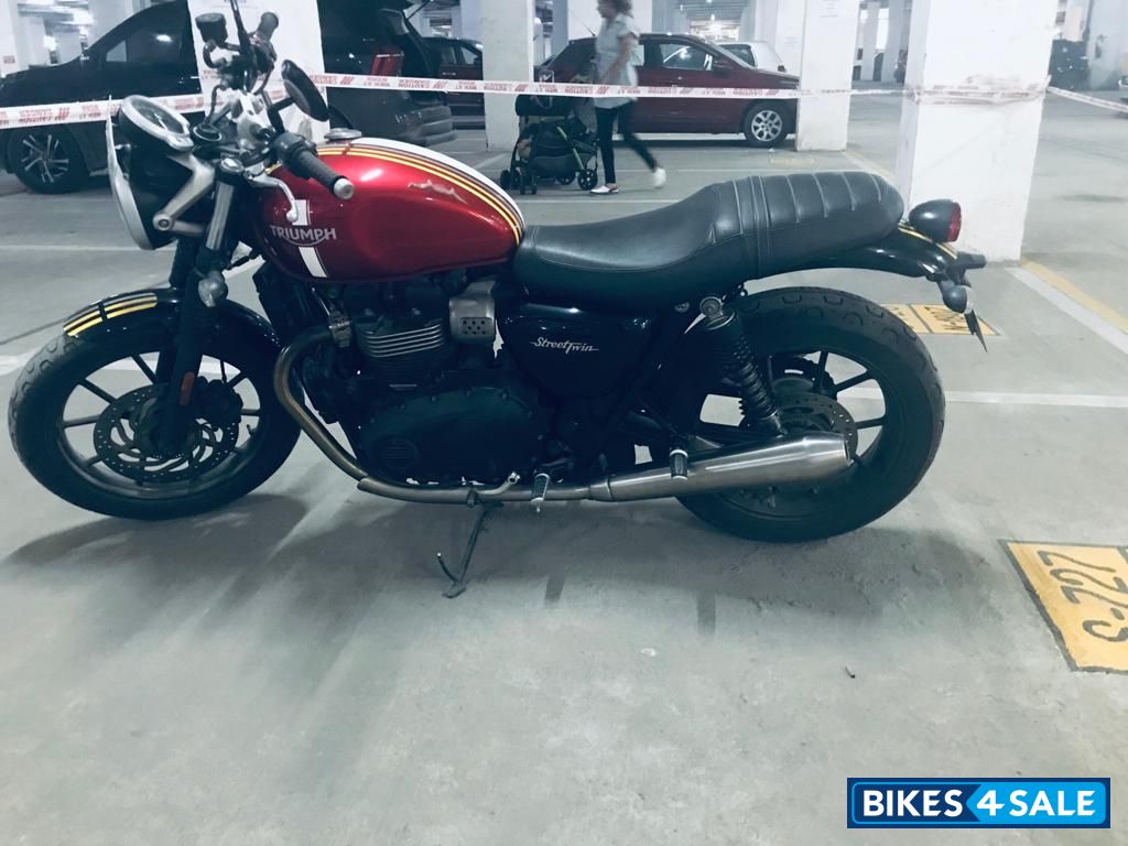 Red Triumph Street Twin Picture 2. Bike ID 470623. Bike located in New ...