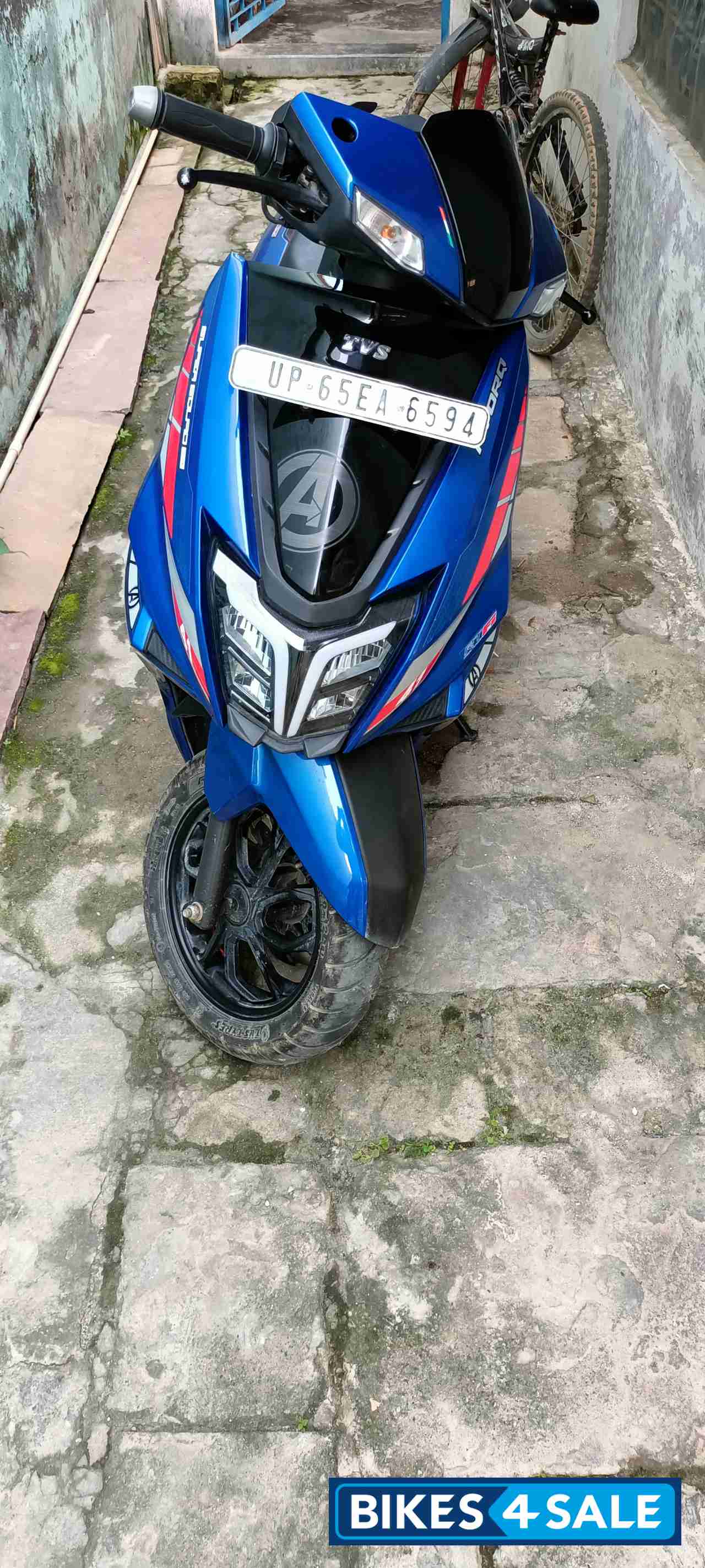 TVS NTORQ Super Squad Edition Picture 1. Bike ID 486845. Bike located ...