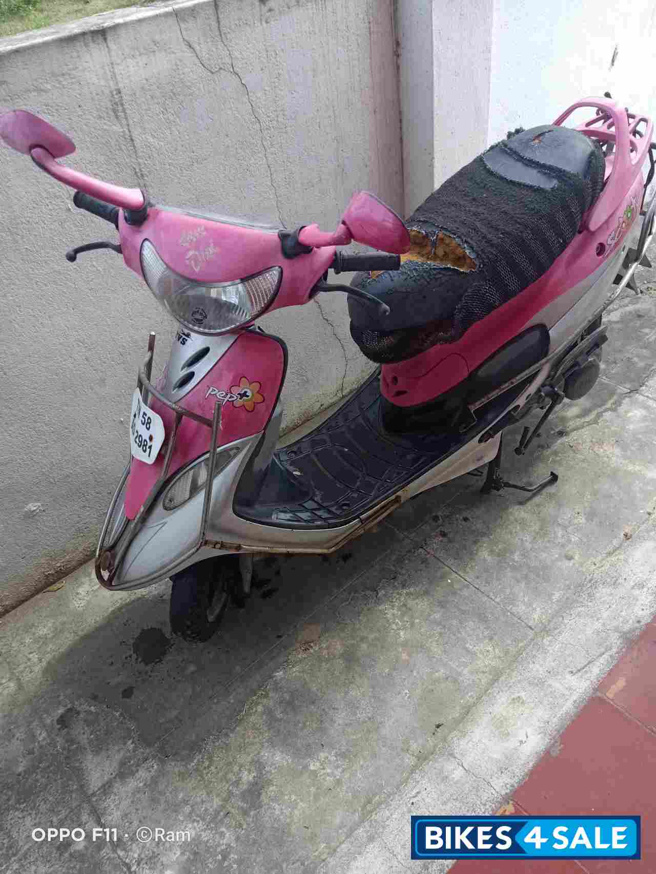 TVS Scooty Pep Plus Picture 5. Bike ID 488424. Bike located in ...