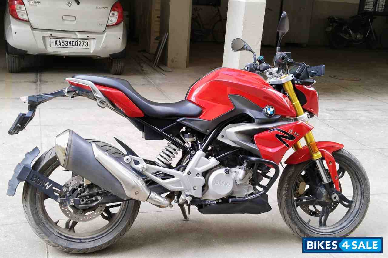 Red BMW G 310 R Picture 2. Bike ID 519704. Bike located in Bangalore ...