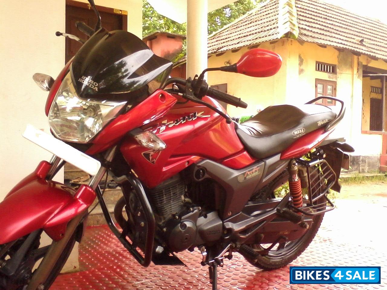 Used 2011 model Hero Hunk for sale in Ernakulam. ID 103491. Red colour - Bikes4Sale