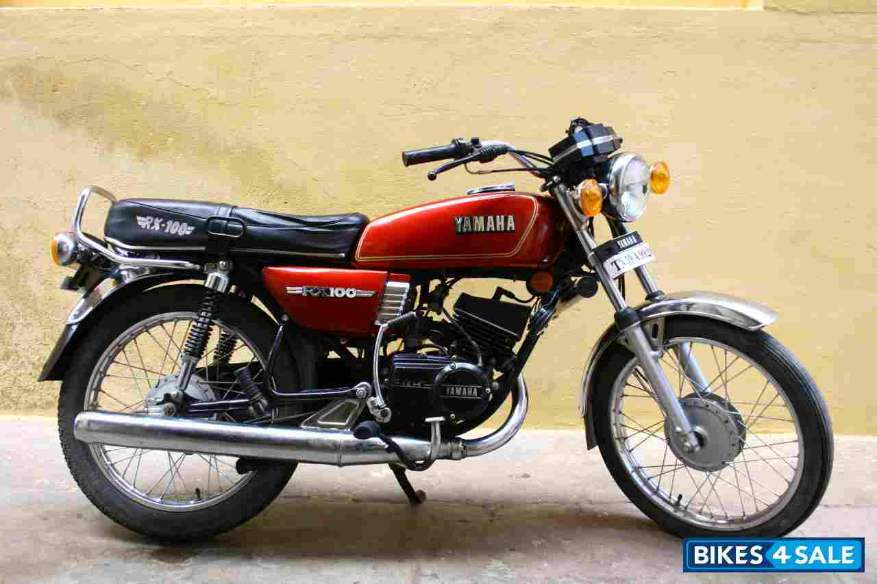 Used 2009 model Yamaha RX 100 for sale in Coimbatore. ID 10485. Red ...
