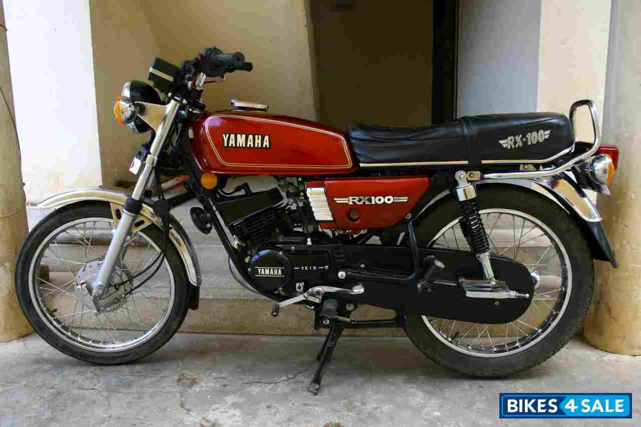 Used 2009 model Yamaha RX 100 for sale in Coimbatore. ID 10485. Red ...
