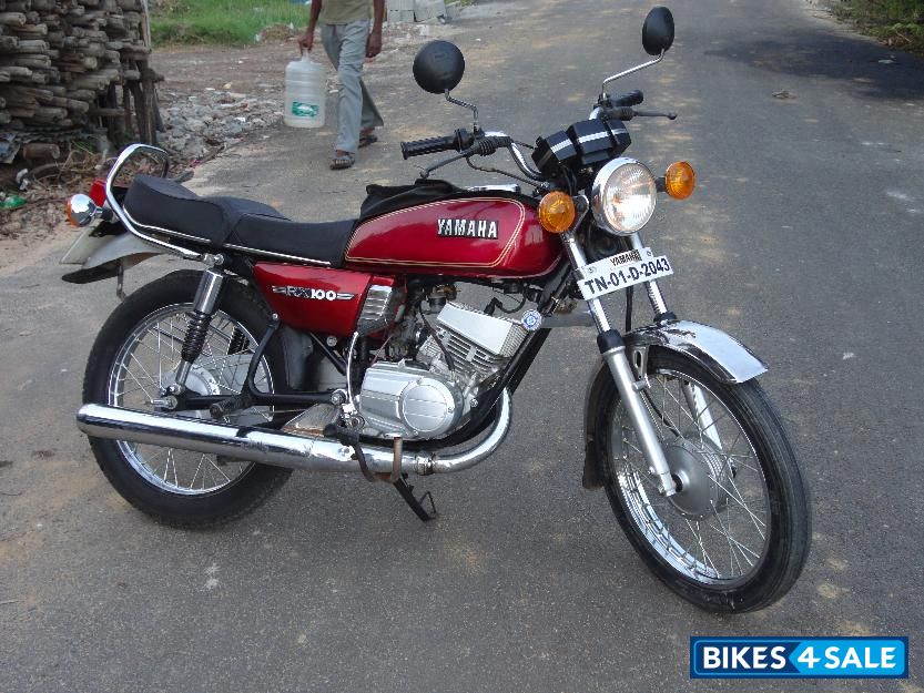 Used 1991 model Yamaha RX 100 for sale in Chennai. ID 105086. Pale Red ...