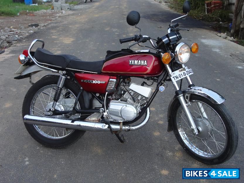 Used 1991 model Yamaha RX 100 for sale in Chennai. ID 105086. Pale Red ...