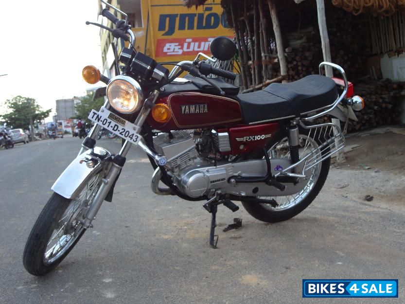 Used 1991 model Yamaha RX 100 for sale in Chennai. ID 105086. Pale Red ...