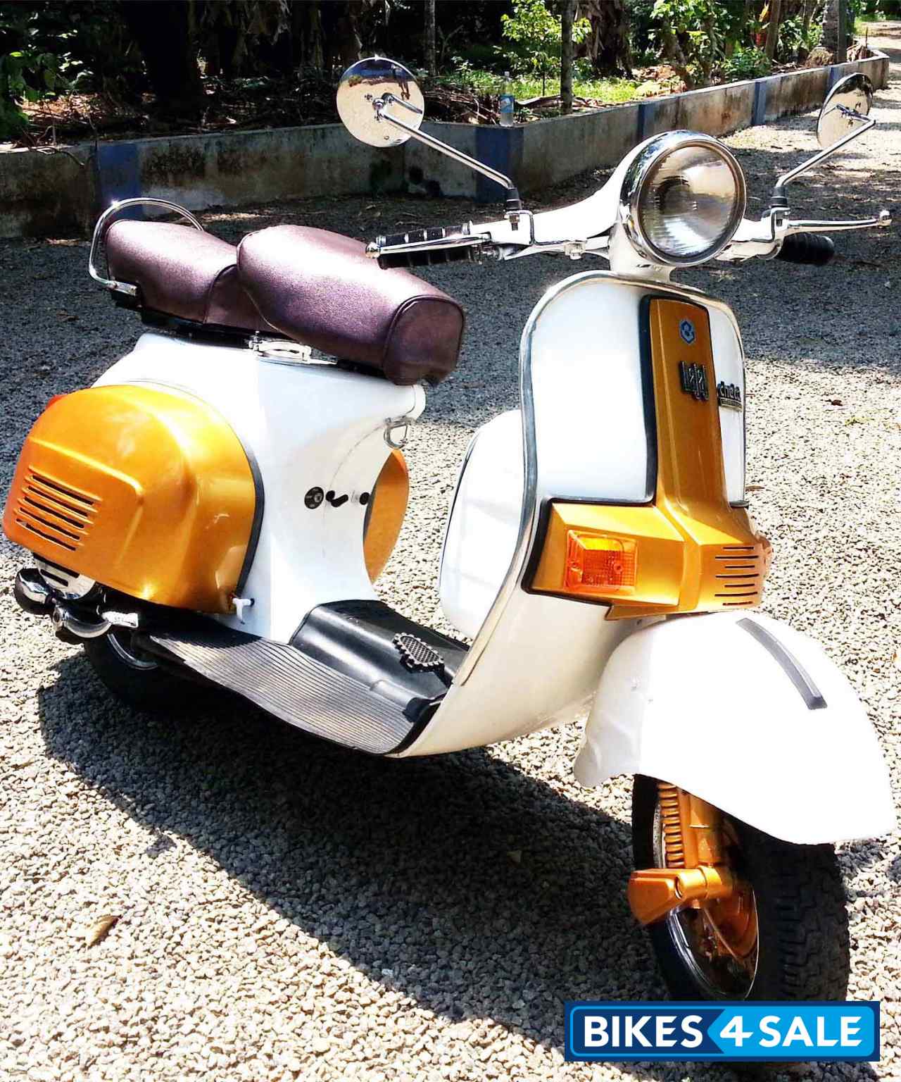 Bajaj Chetak Modified Yellow