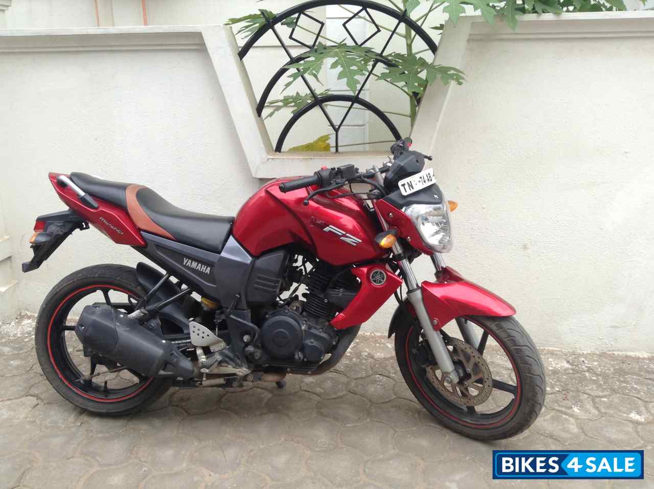 Red Yamaha FZ16 for sale in Chennai. Yamaha FZ16 Full Red, Nagercoil TN ...