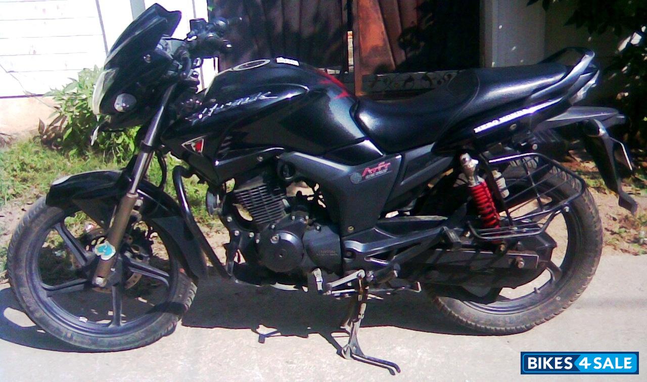 Used 2010 model Hero Hunk for sale in Hyderabad. ID 107244. Panther Black colour - Bikes4Sale