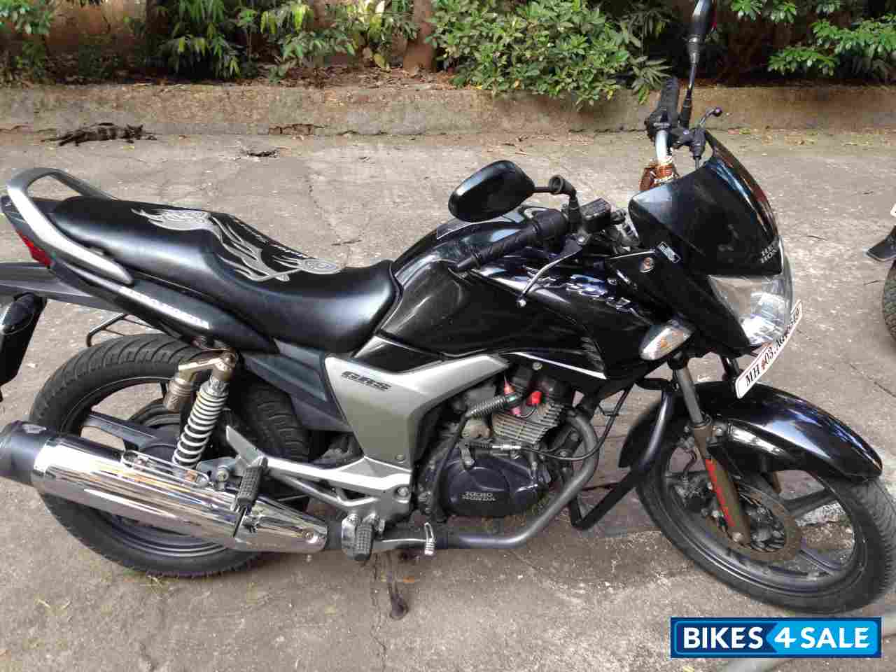 Used 2008 model Hero Hunk for sale in Mumbai. ID 107837. Black colour - Bikes4Sale