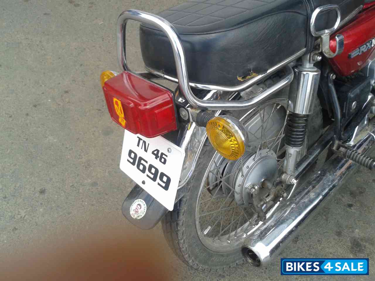 Used Yamaha RX 135 for sale in Coimbatore. ID 108235. Red colour - Bikes4Sale