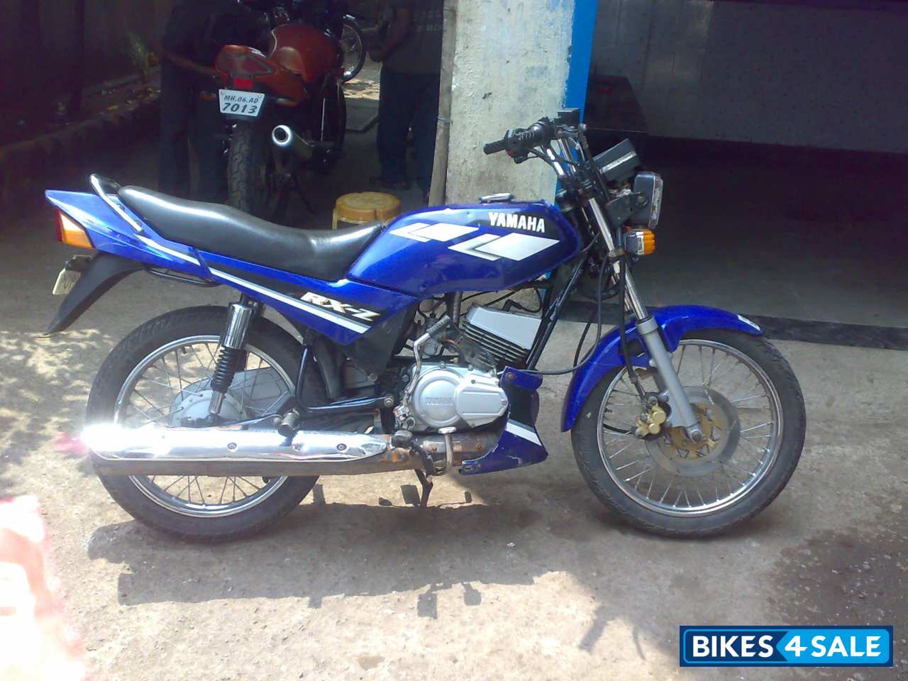 Used 2001 model Yamaha RXZ for sale in Mumbai. ID 13484. Blue colour ...
