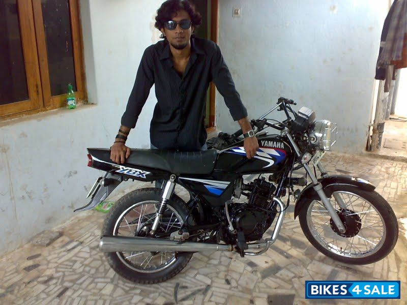 Used 2001 model Yamaha YBX for sale in Hyderabad. ID 17186. Panther Black colour - Bikes4Sale