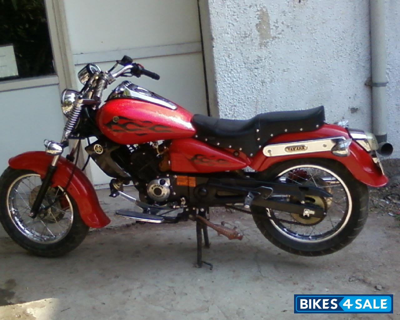 Used 1998 model Yamaha YBX for sale in Gujarat. ID 17817. Mahindra Red Metalic colour - Bikes4Sale