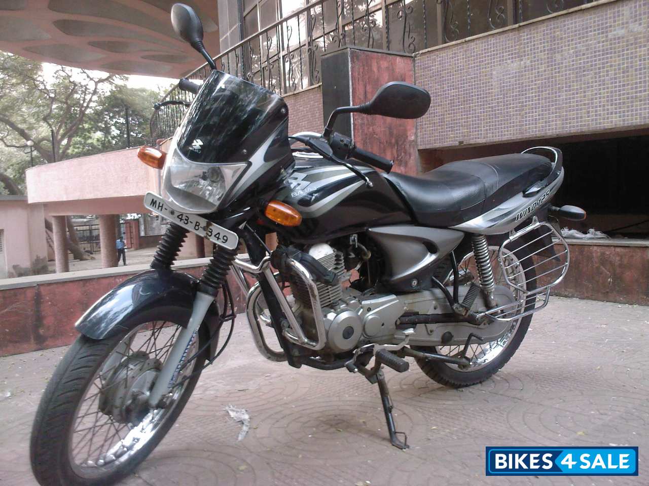 Used 2004 model Bajaj Wind 125 for sale in Mumbai. ID 19296. Black And ...