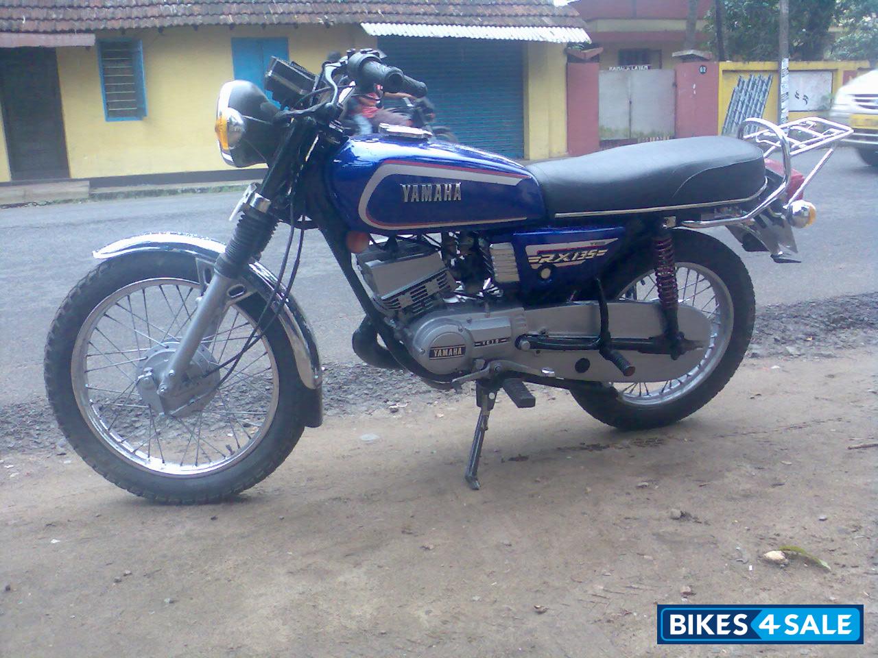 Used 1997 model Yamaha RX 135 for sale in Ernakulam. ID 19650. Blue colour - Bikes4Sale