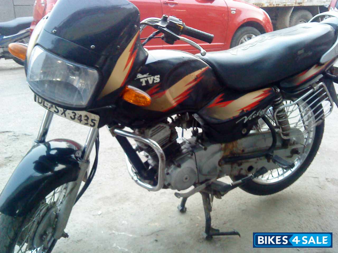 Used 2003 model TVS Victor GL for sale in New Delhi. ID 20179. Black ...
