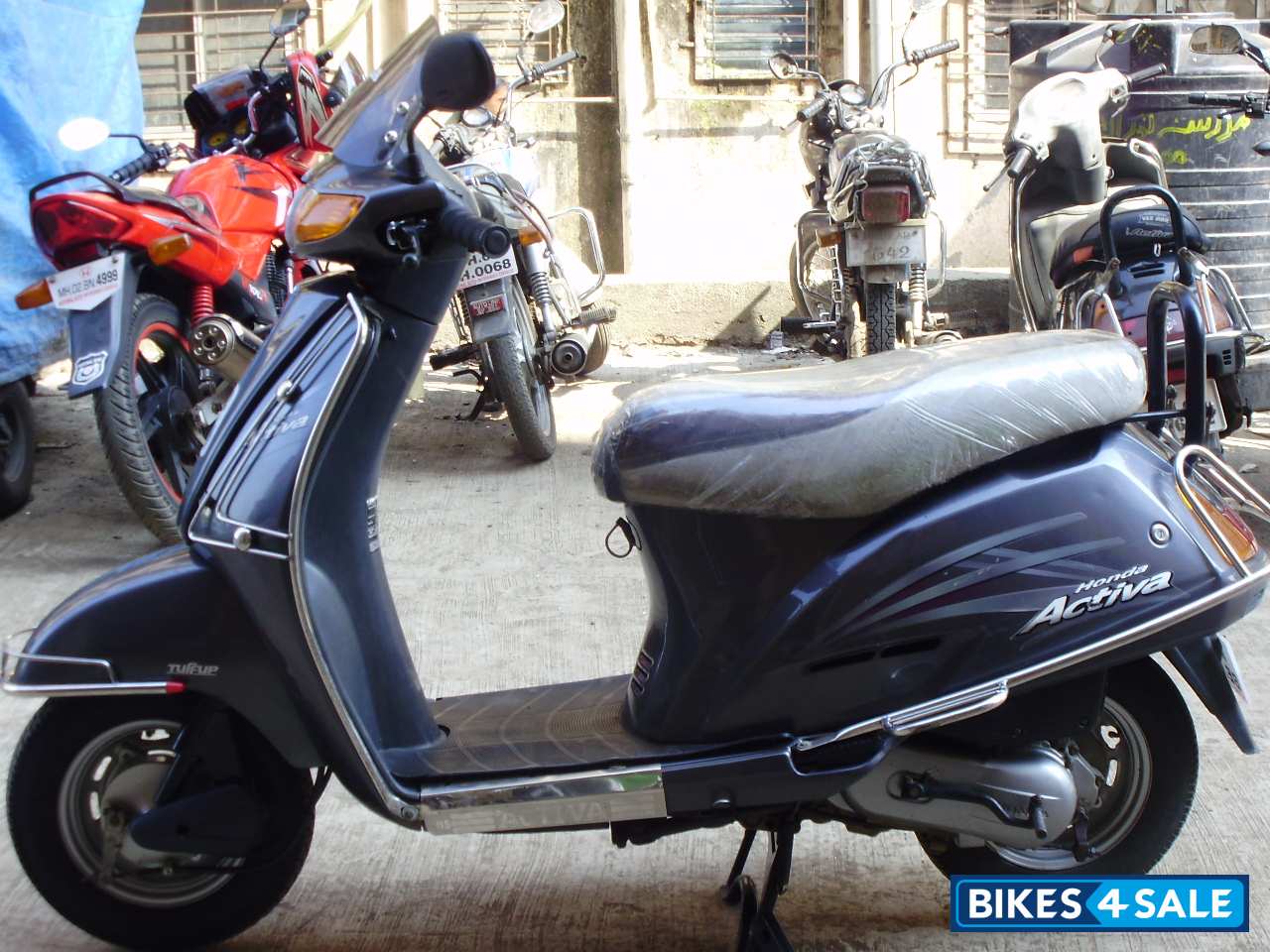 Used 2008 model Honda Activa for sale in Mumbai. ID 39578. Grey colour ...