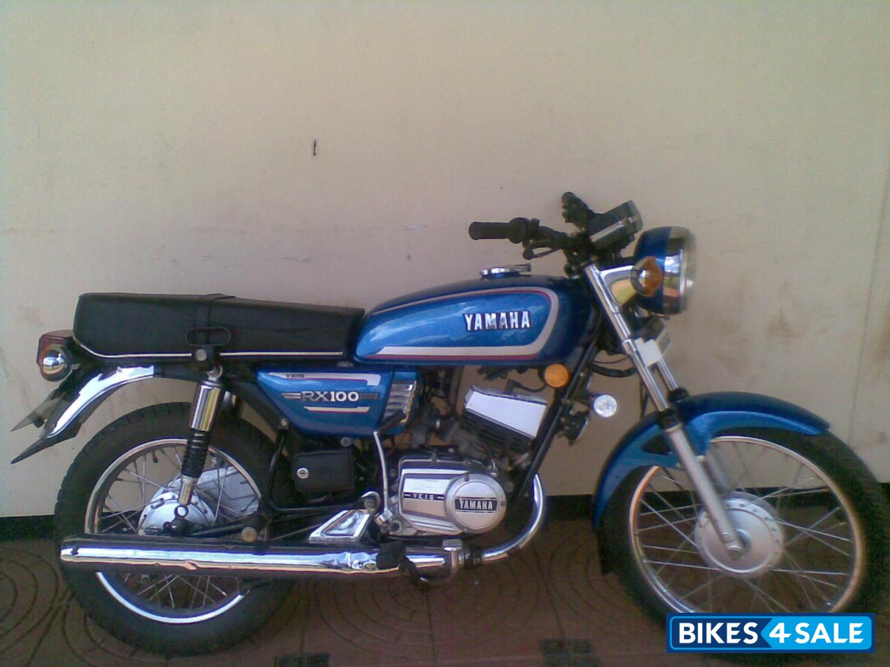 Used 1987 model Yamaha RX 100 for sale in Ernakulam. ID 40393. Blue ...