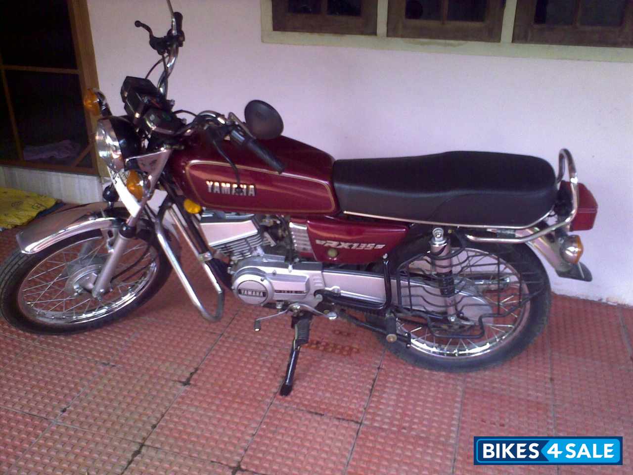 Used 1998 model Yamaha RX 135 for sale in Ernakulam. ID 41166. Red colour - Bikes4Sale