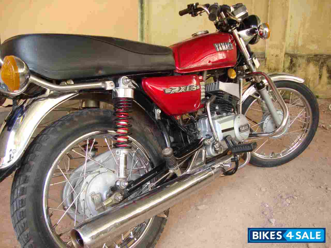 Used 1998 model Yamaha RX 135 for sale in Trivandrum. ID 41269. Red colour - Bikes4Sale