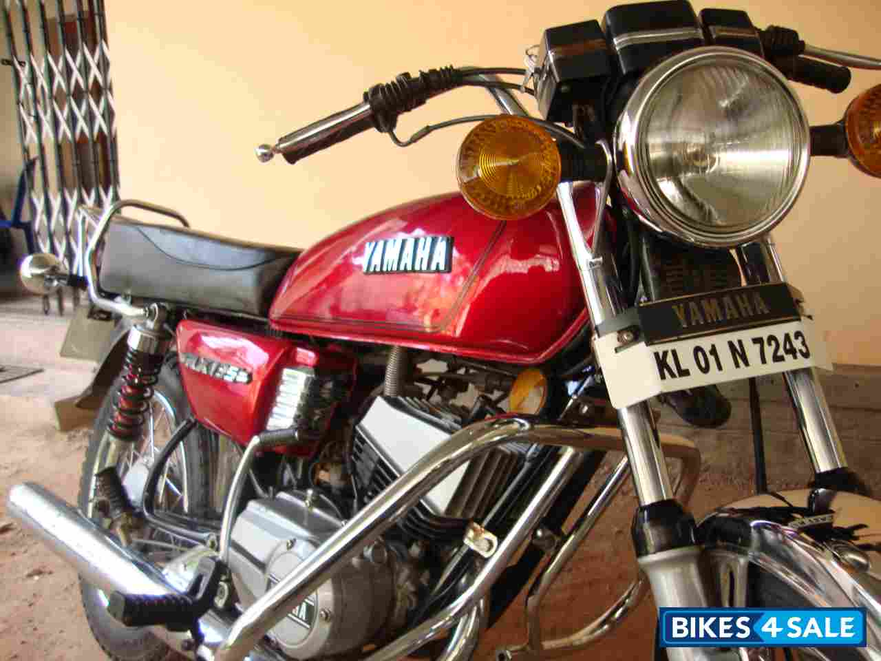Used 1998 model Yamaha RX 135 for sale in Trivandrum. ID 41269. Red colour - Bikes4Sale