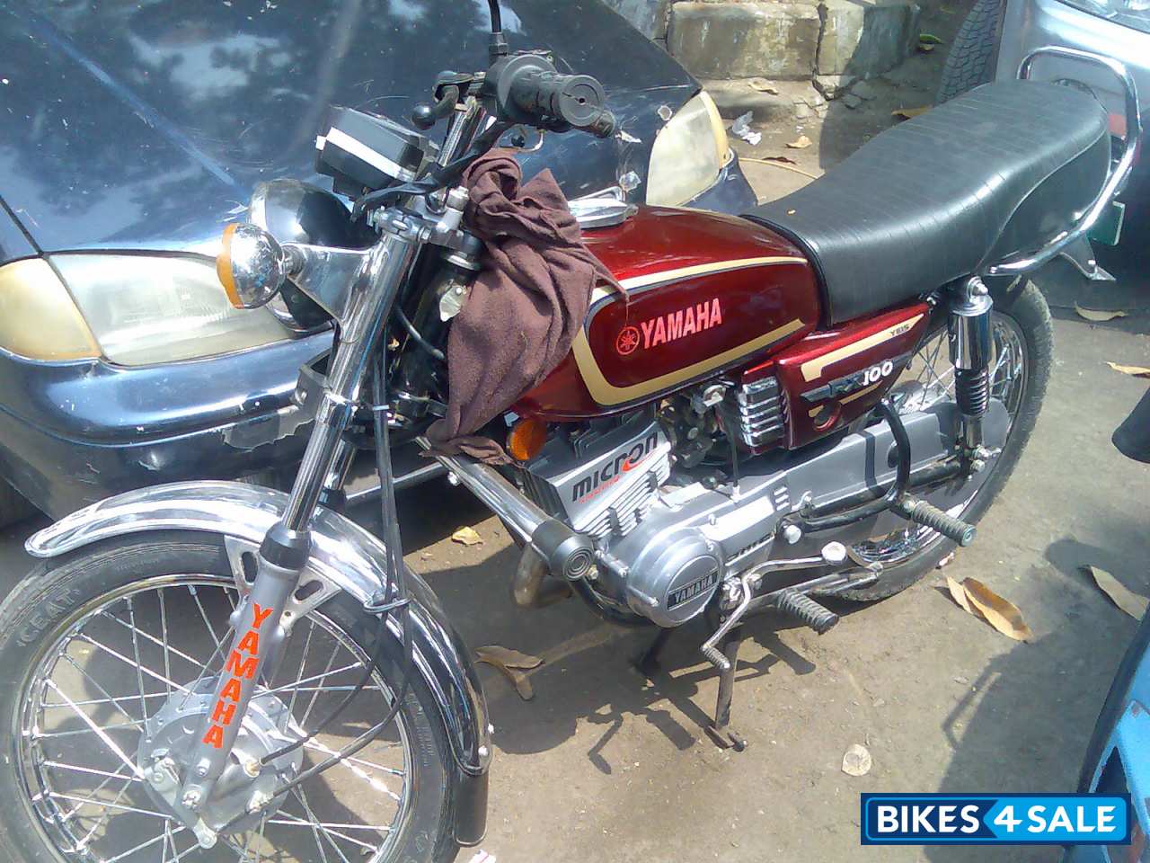 Used 1995 model Yamaha RX 100 for sale in Mumbai. ID 46610. Red colour ...