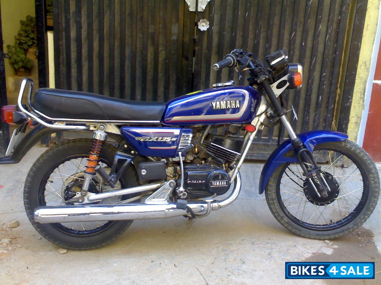 Used 1987 model Yamaha RX 135 for sale in Bangalore. ID 47511. Blue colour - Bikes4Sale